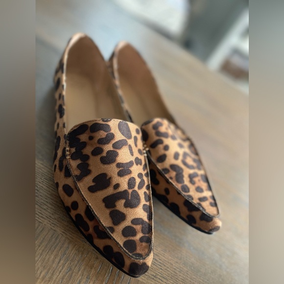 a new day | Shoes | Womens Leopard Print Pointy Toe Loafers Size 1 Like ...